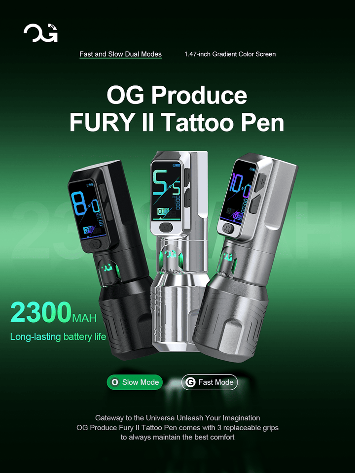 OG PRODUCE | Professional Tattoo Supplies | Tattoo Machine | Cartridge